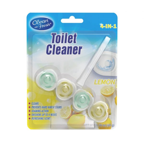 50g 4-In-1 Automatic toilet bowl cleaner, Toilet Rim Block, Toilet Bowl ...