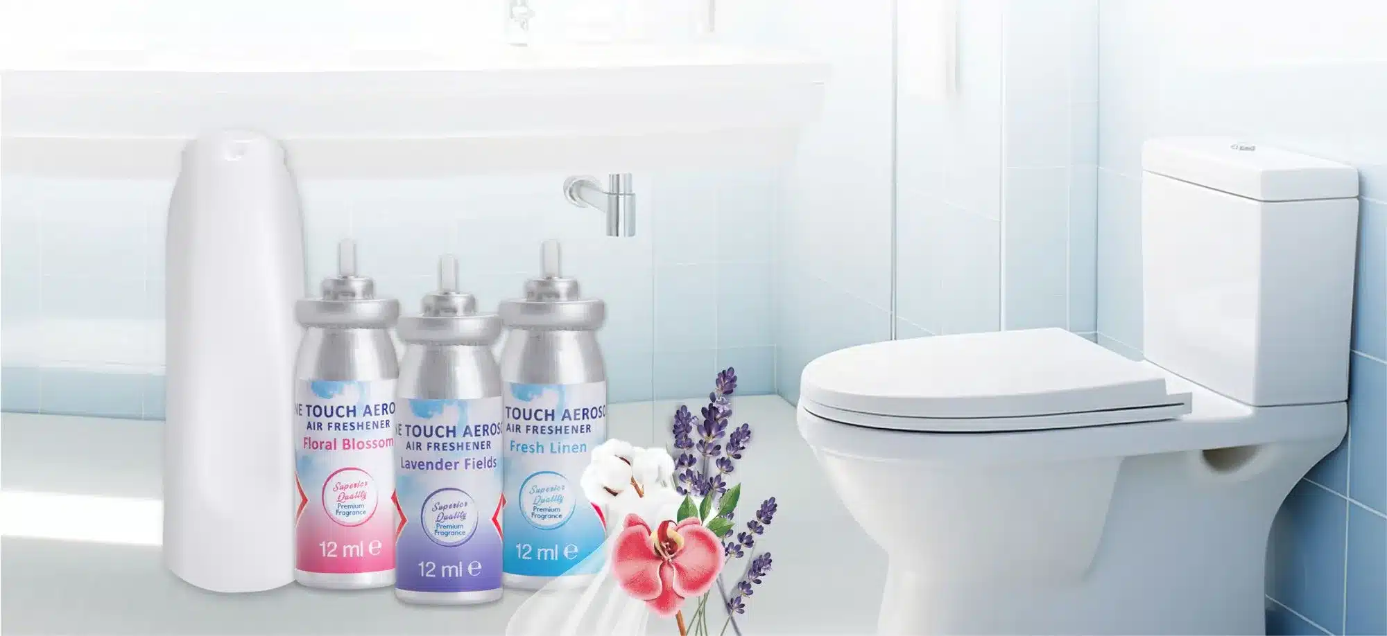 One Touch Mini Aerosol Air Freshener - Ocean Star - Premier Household ...